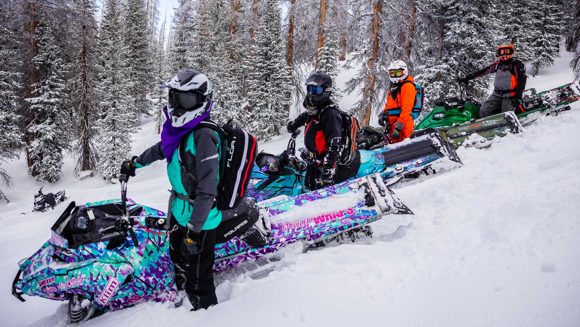 Braap Wraps - Custom Sled Wrap Designs for Arctic Cat, Polaris, Ski-doo